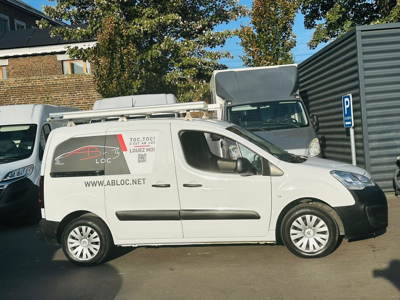 Location Camionnette Liège - Citroën Berlingo M | AB Loc
