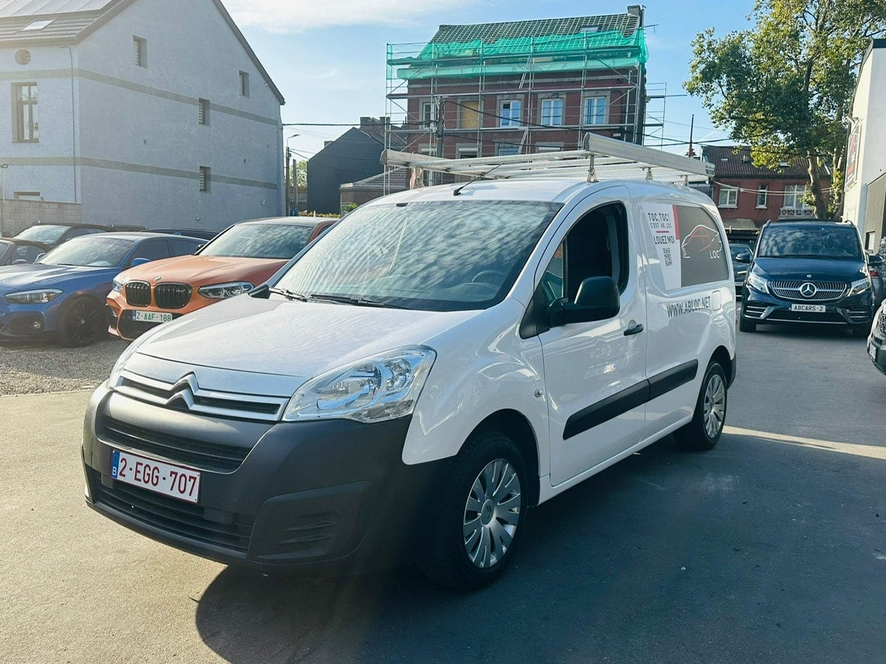 Location Camionnette Liège - Citroën Berlingo M | AB Loc